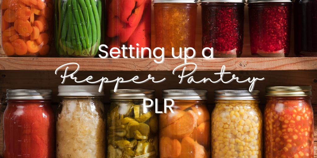 Prepper Pantry PLR - Piggy Makes Bank