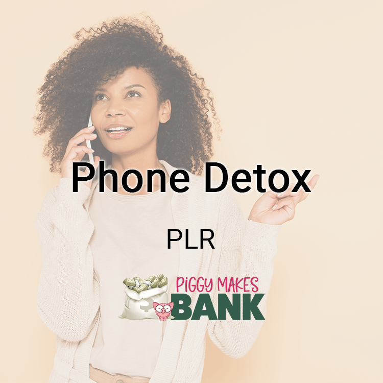 Phone Detox - Piggy Makes Bank