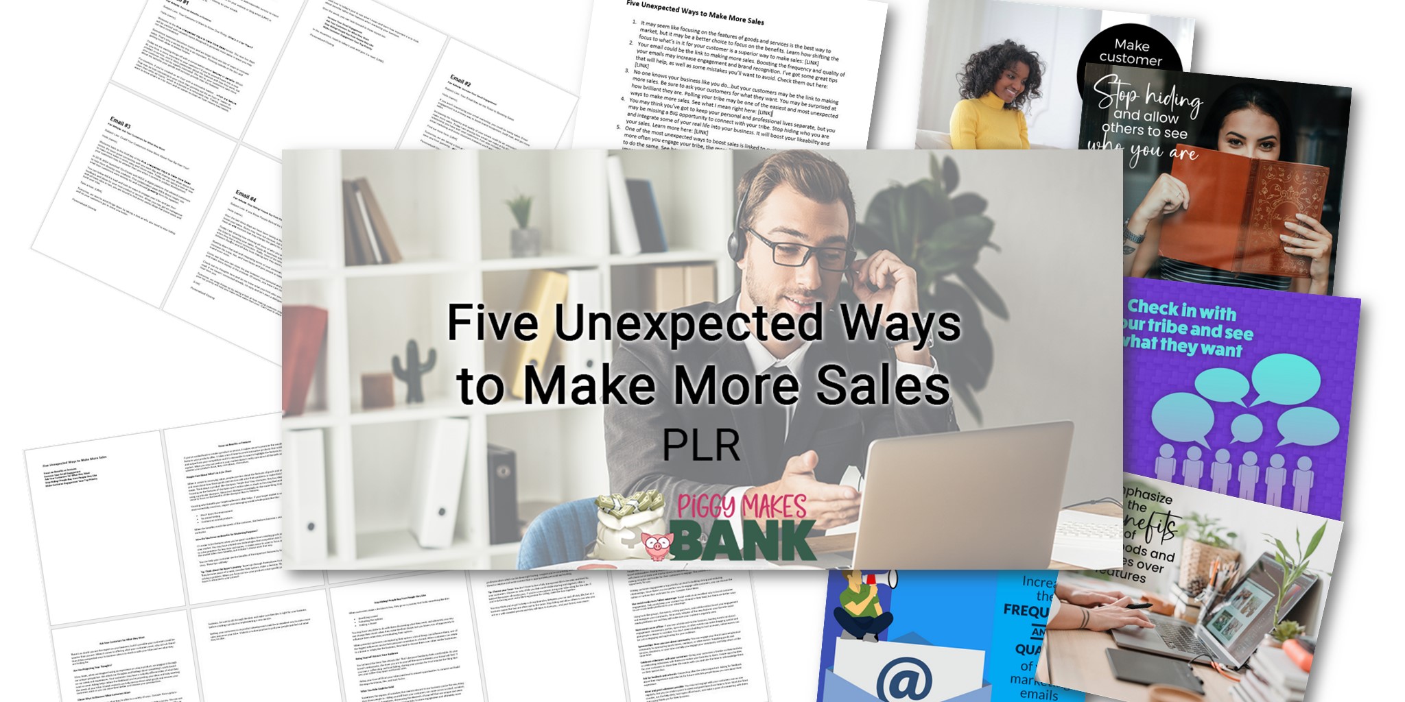 Five Unexpected Ways to Make More Sales - Piggy Makes Bank