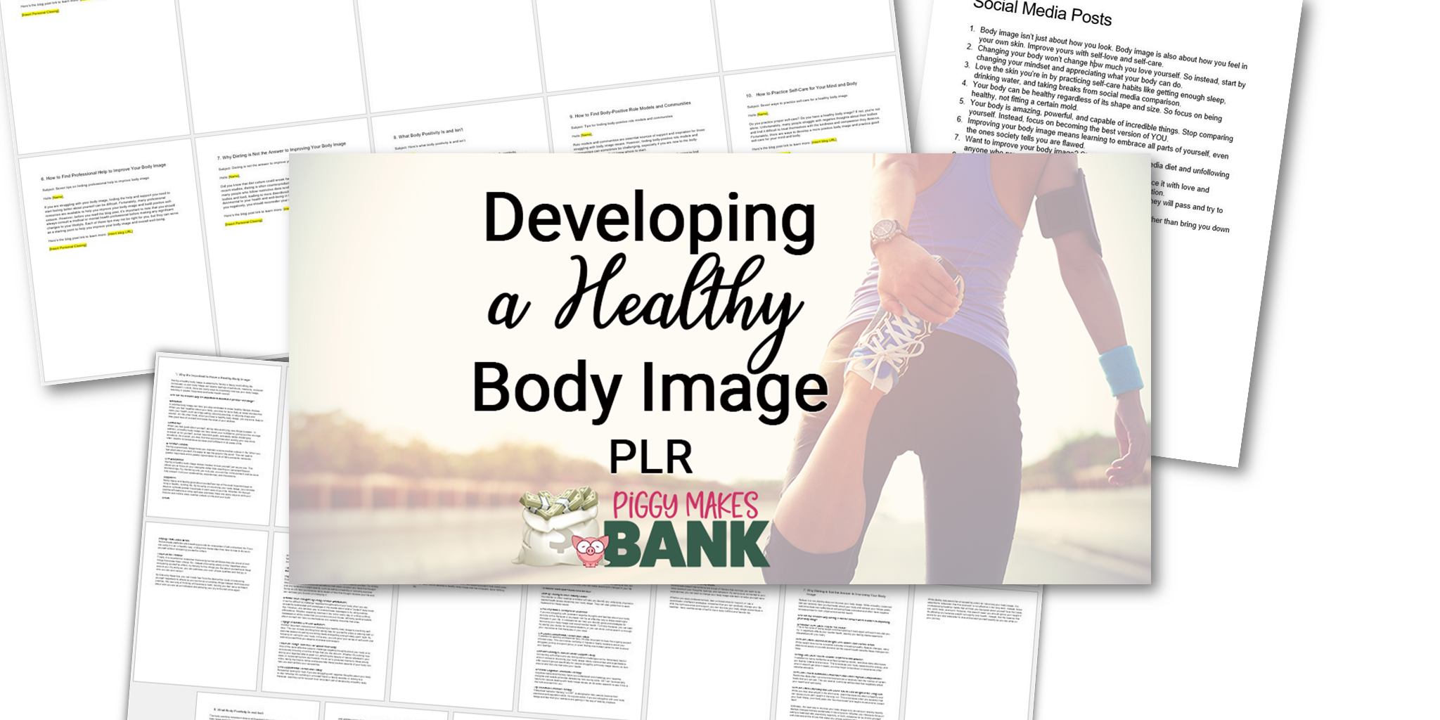 Developing a Healthy Body Image - Piggy Makes Bank
