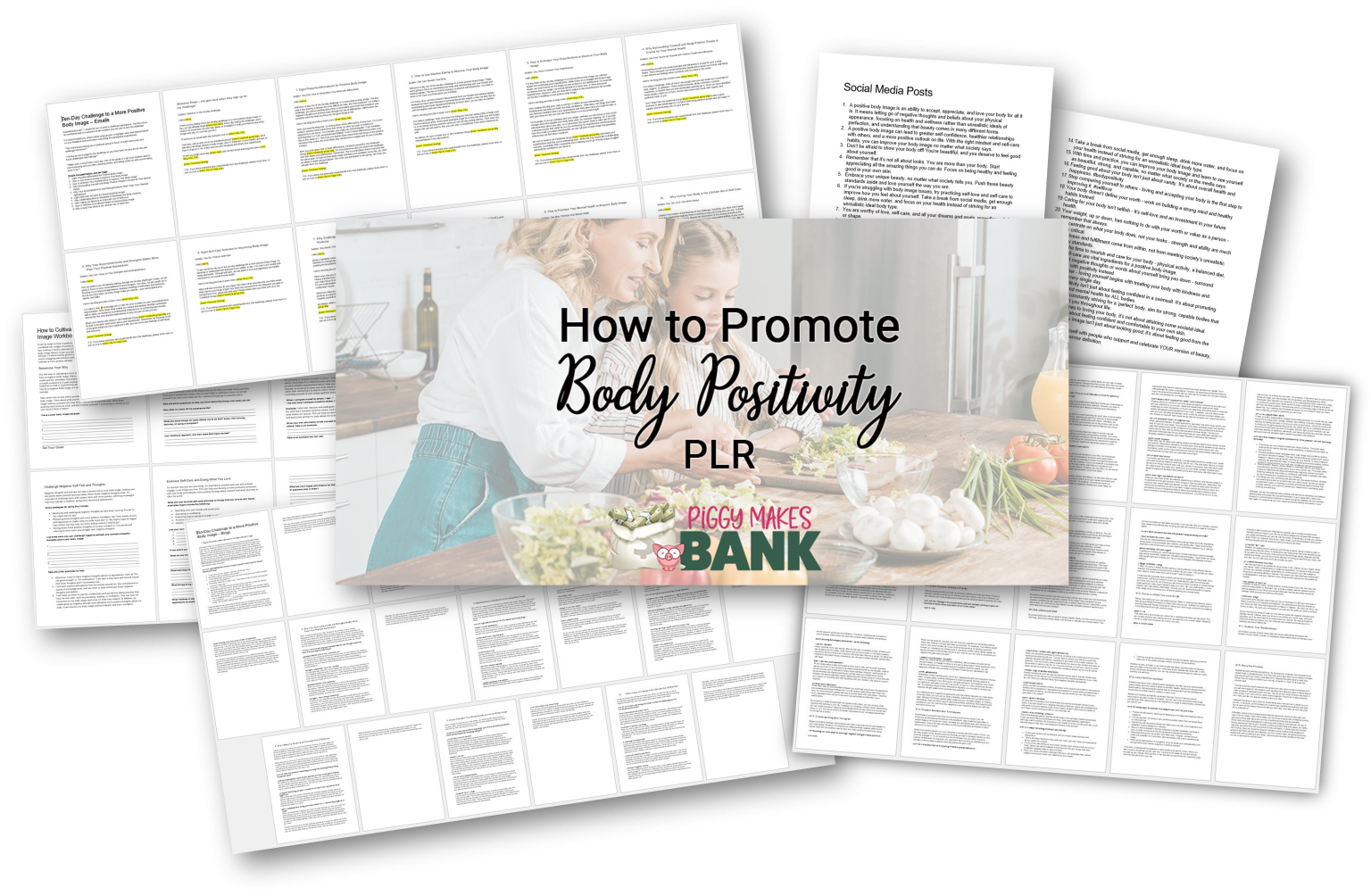 How to Promote Body Positivity - Piggy Makes Bank