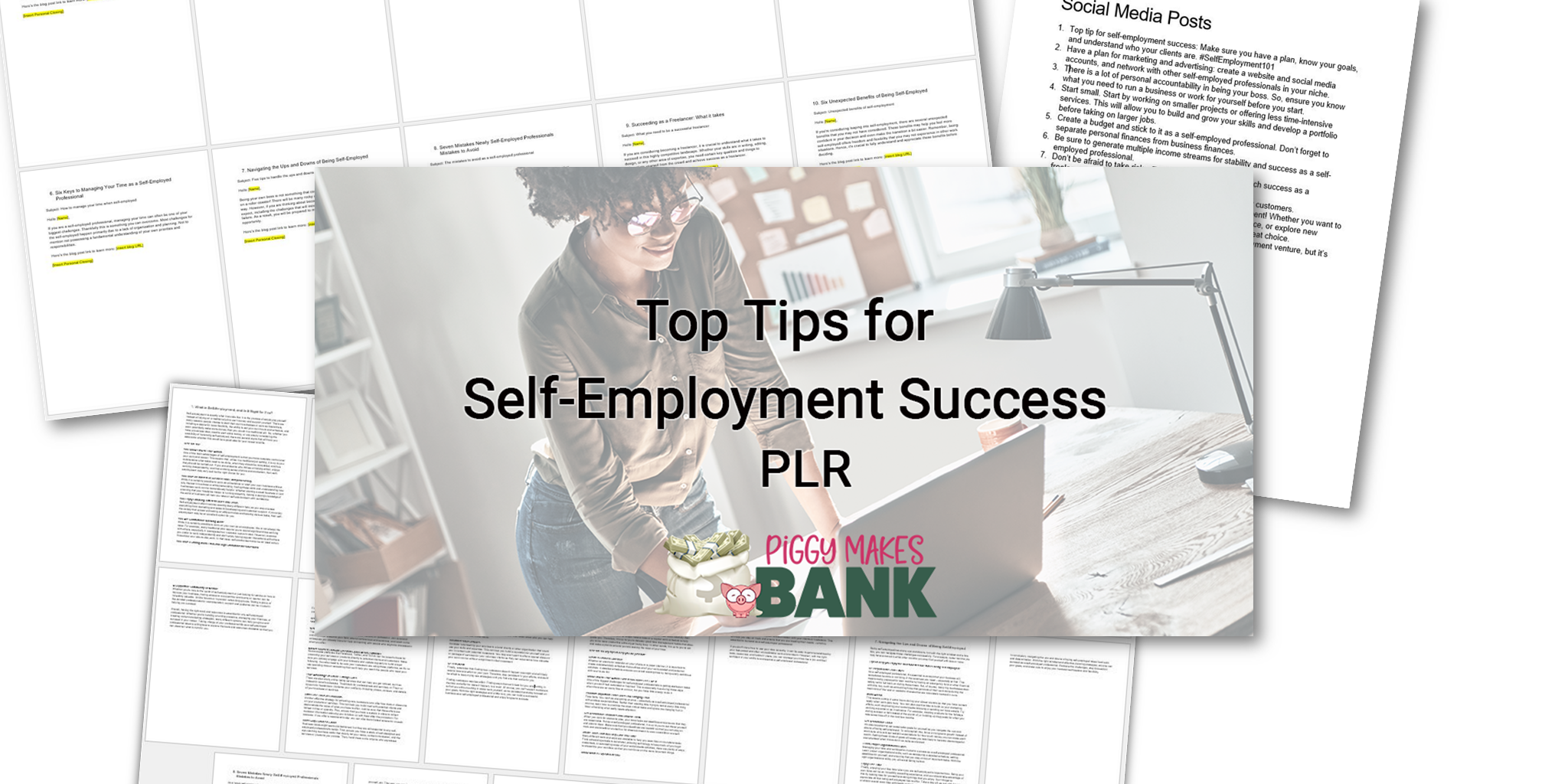 Top Tips for Self-Employment Success - Piggy Makes Bank