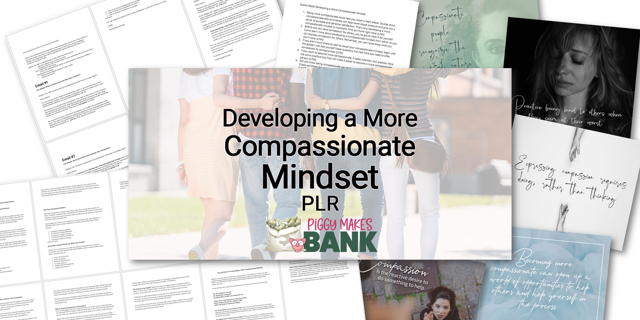 Developing a More Compassionate Mindset - Piggy Makes Bank