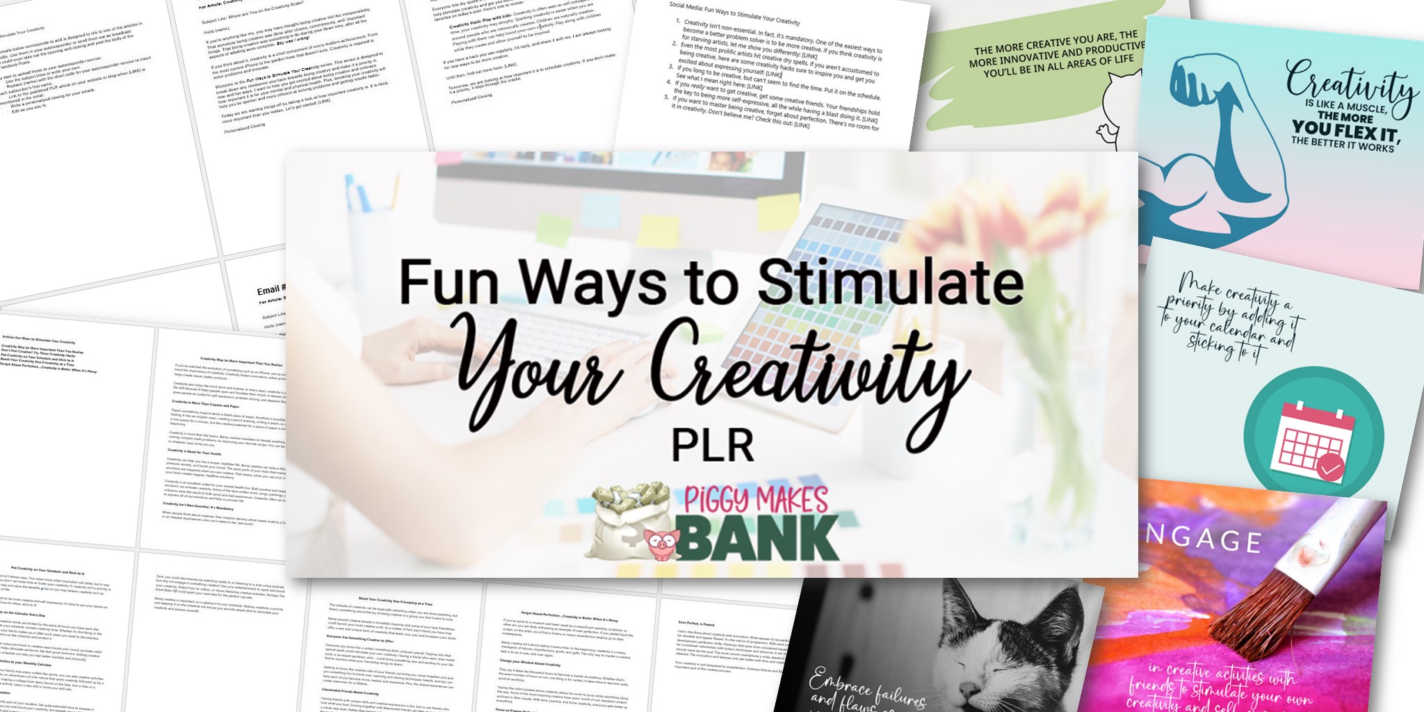 Fun Ways to Stimulate Your Creativity - Piggy Makes Bank