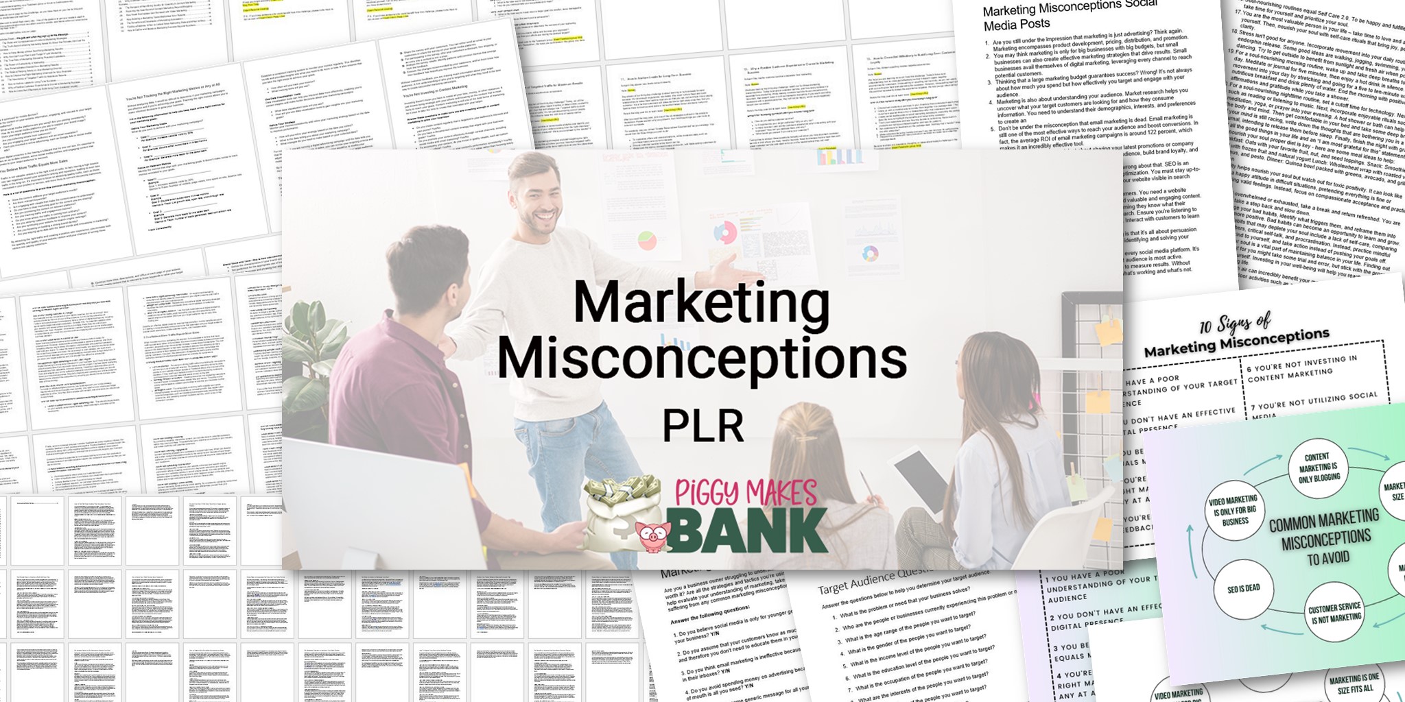 Marketing Misconceptions - Piggy Makes Bank