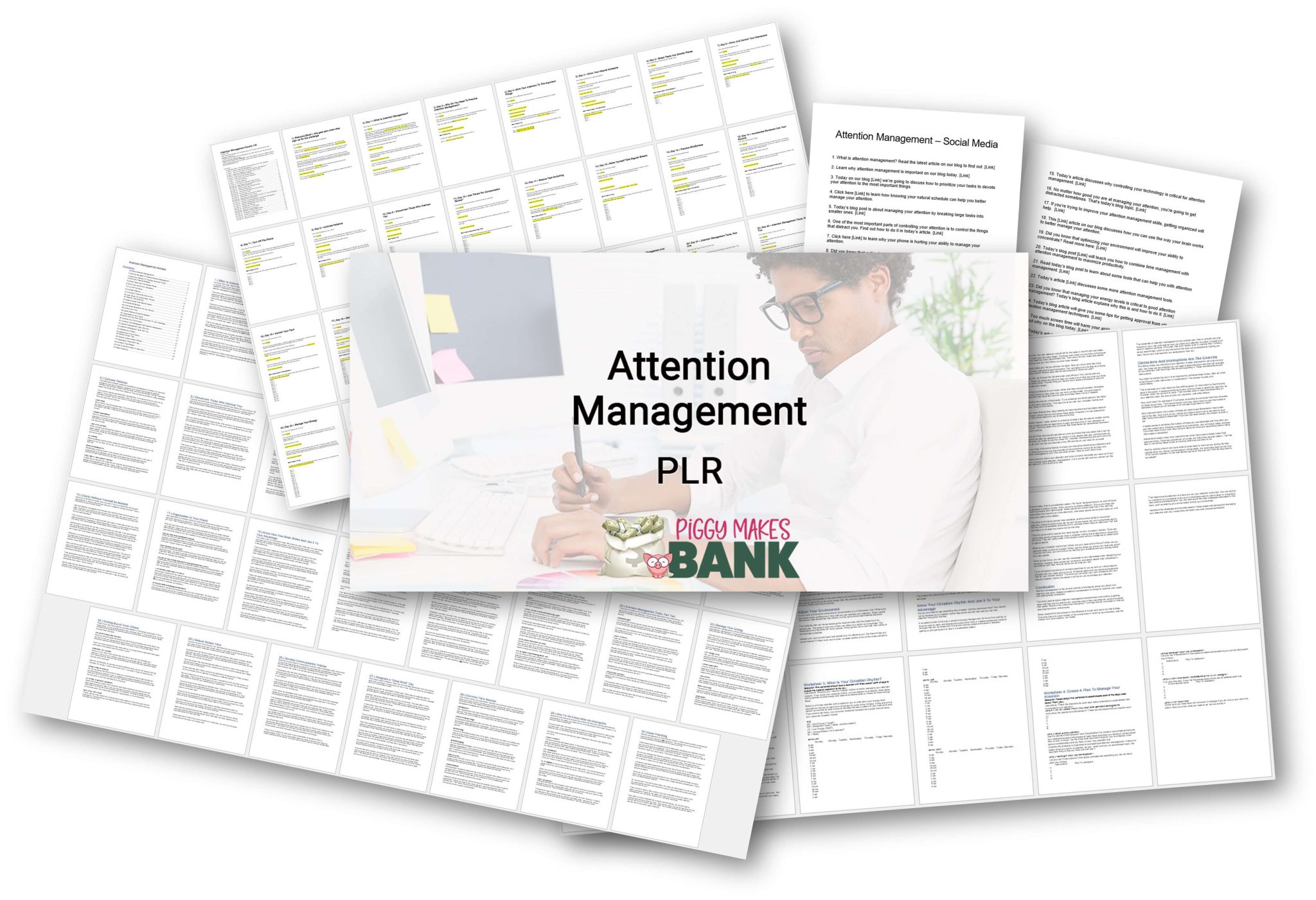 Attention Management - Piggy Makes Bank