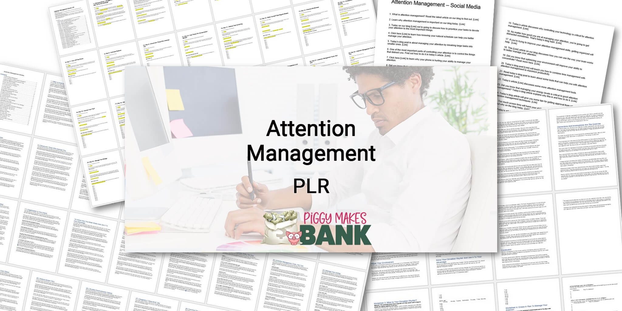Attention Management - Piggy Makes Bank