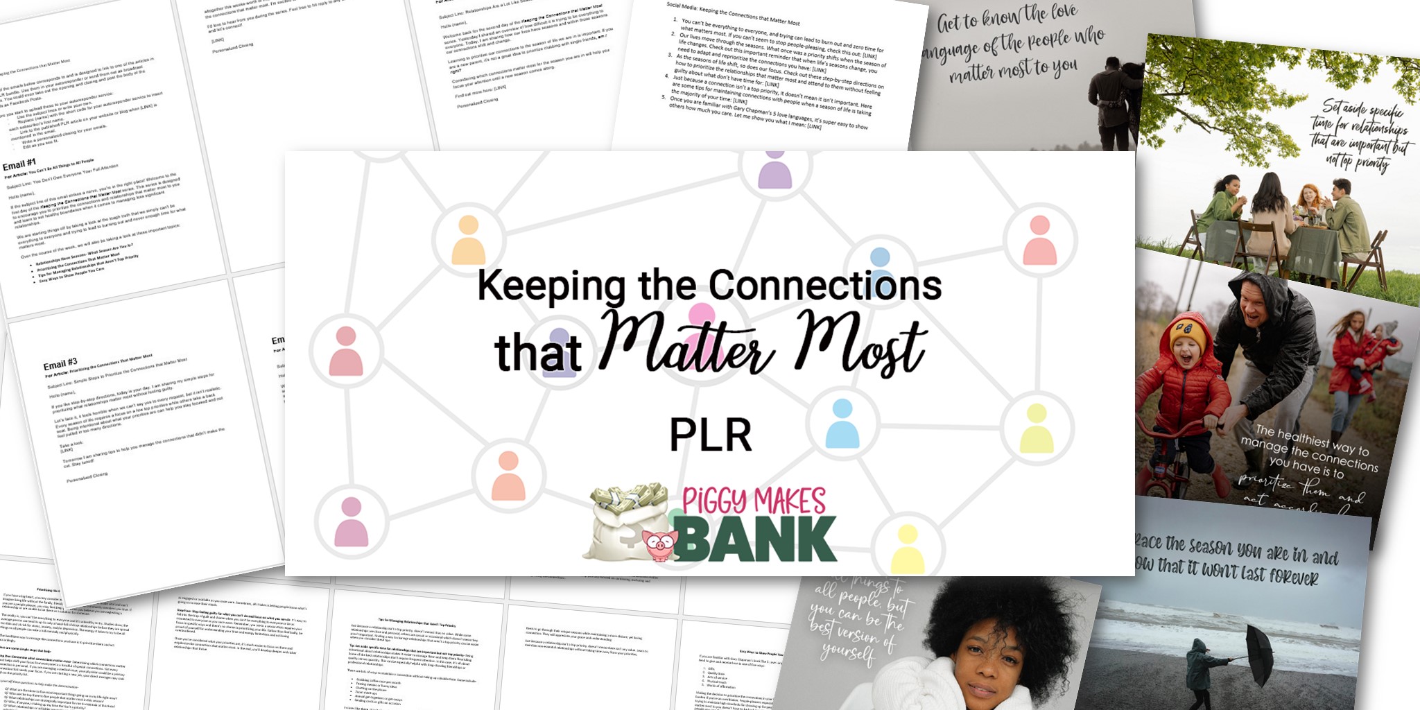 Keeping the Connections that Matter Most - Piggy Makes Bank
