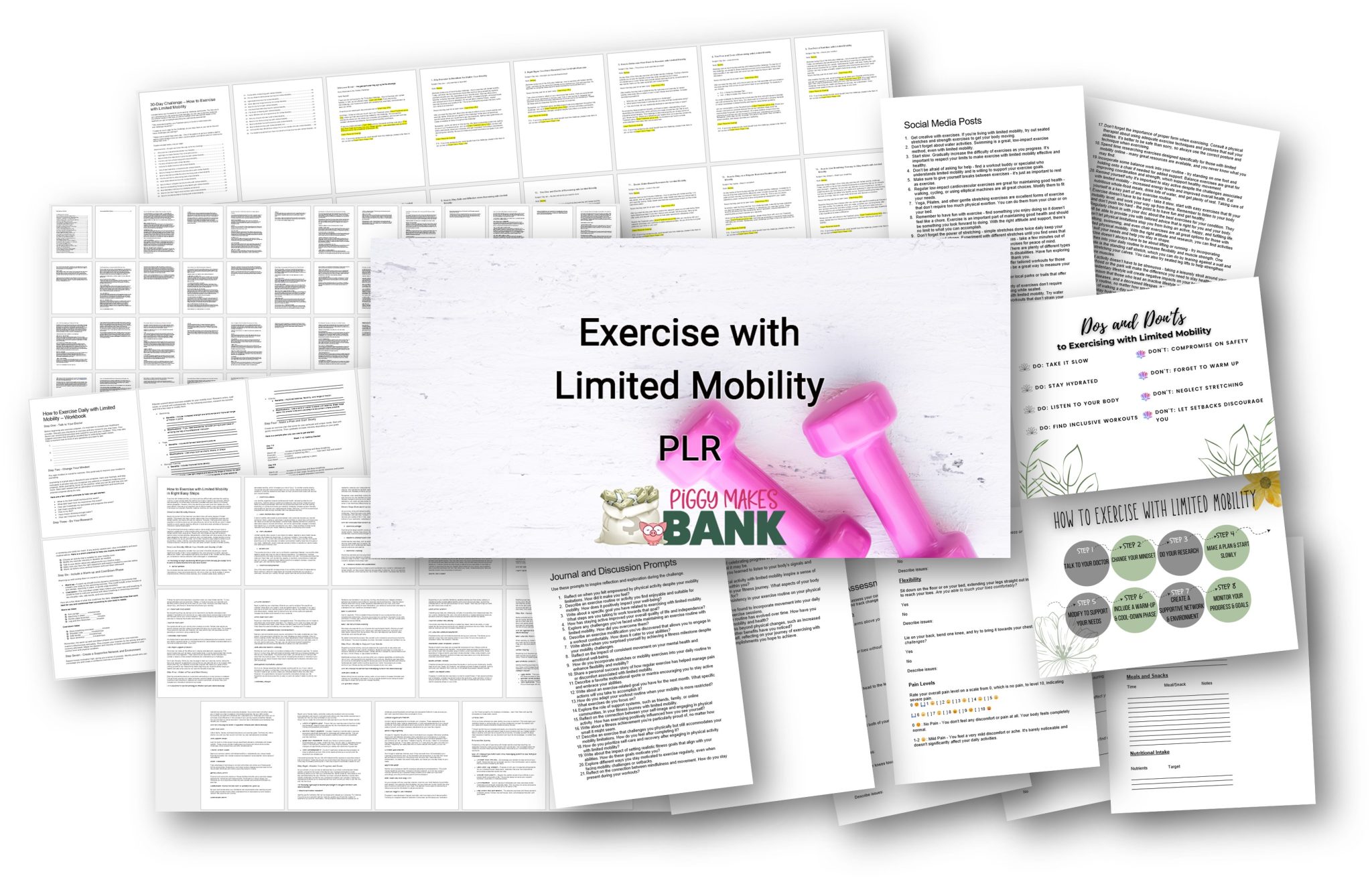 Exercise with Limited Mobility - Piggy Makes Bank