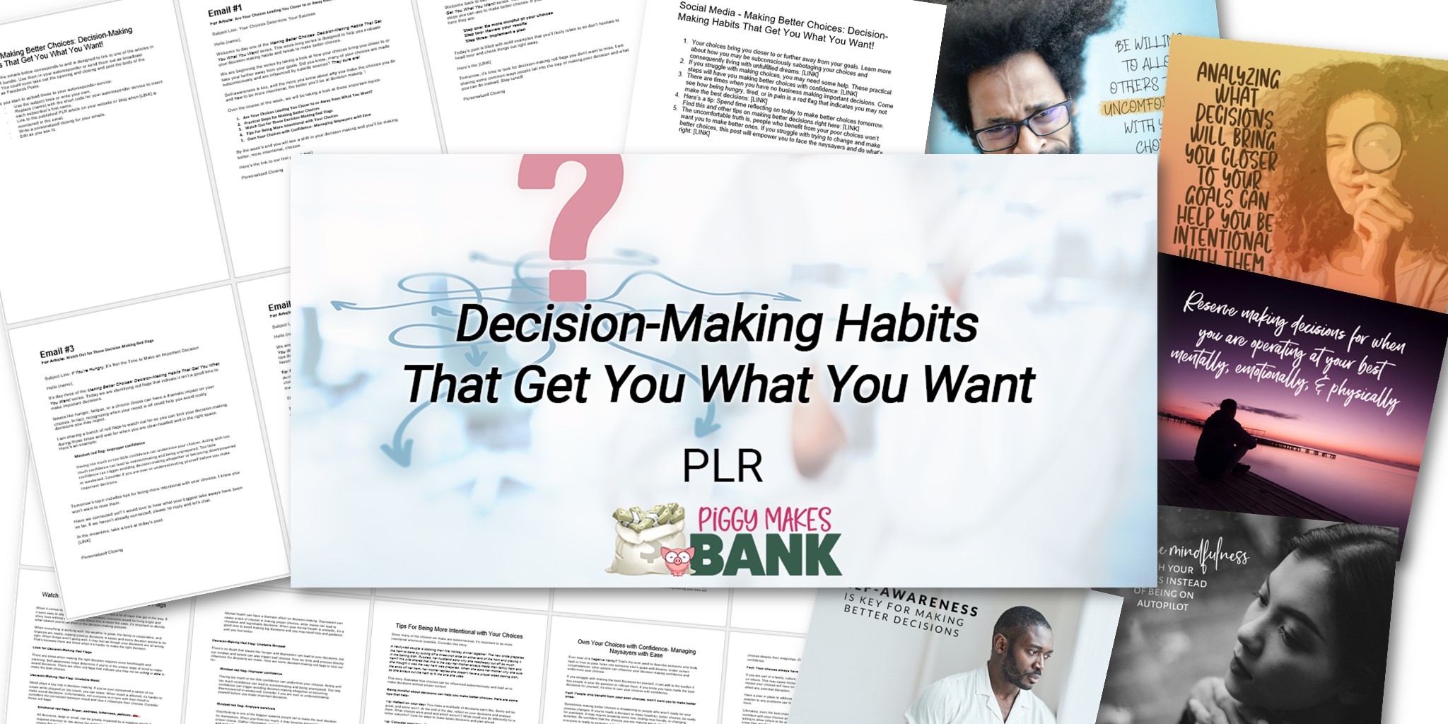 Decision-Making Habits That Get You What You Want - Piggy Makes Bank