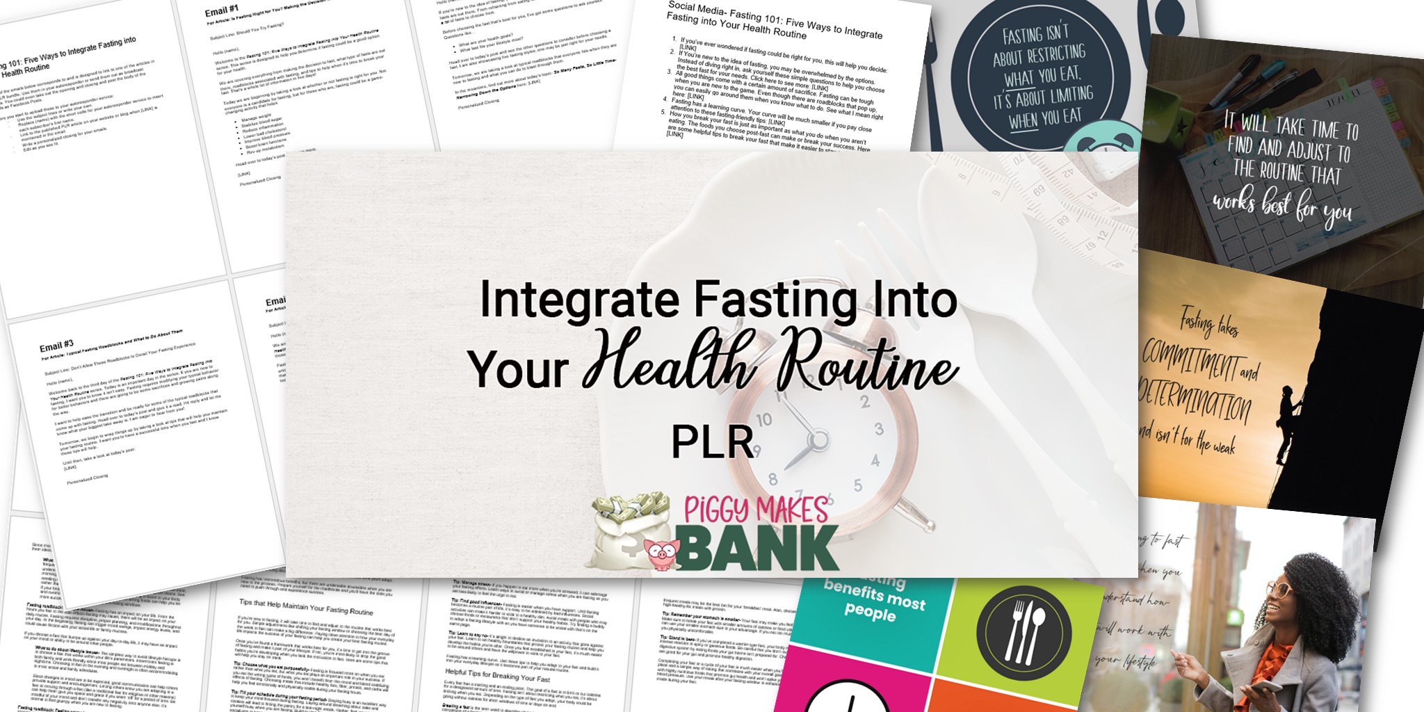 Integrate Fasting Into Your Health Routine - Piggy Makes Bank