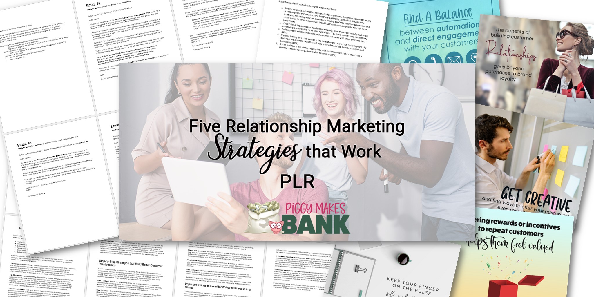 Five Relationship Marketing Strategies that Work - Piggy Makes Bank