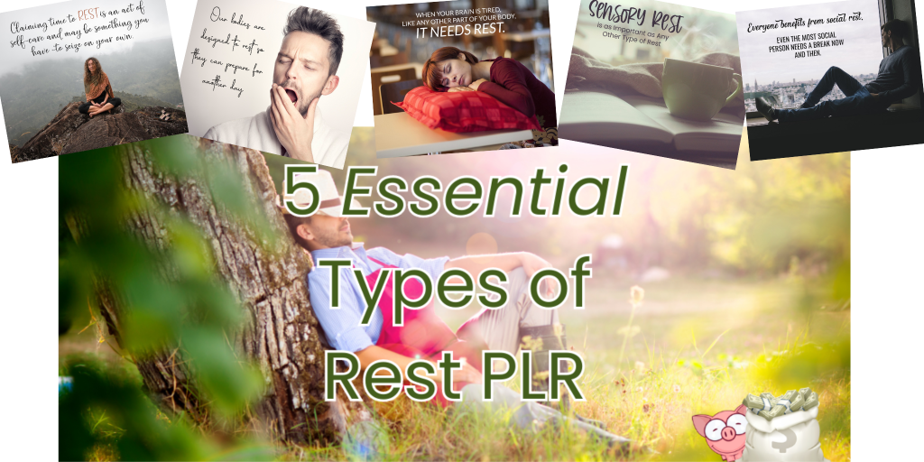 5 Essential Types of Rest - Piggy Makes Bank